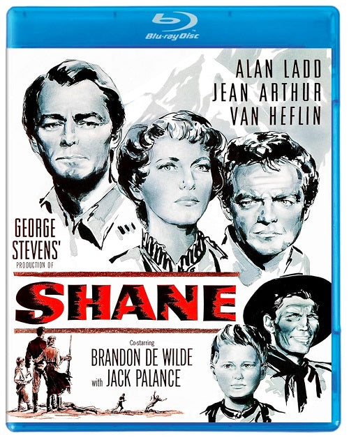 Shane (Alan Ladd Jean Arthur Van Heflin Brandon de Wilde) Blu-ray Pres ...