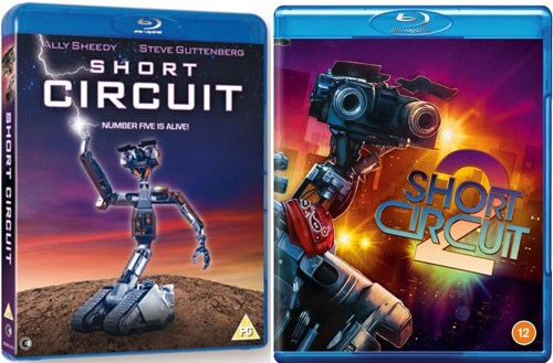 Short Circuit 1 and 2 (Fisher Stevens ) One + Two New Region B Blu-ray ...