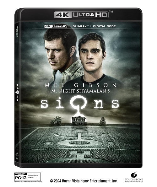 Signs (Mel Gibson Joaquin Phoenix) New 4K Ultra HD Blu-ray + Digital ...