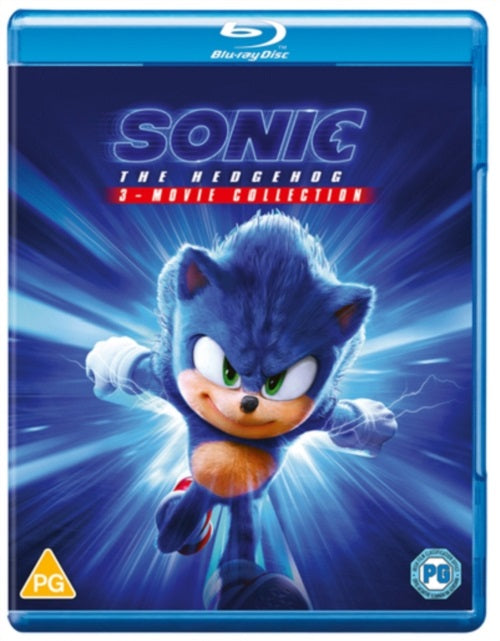Sonic The Hedgehog Collection 1 2 3 Films New Region B Blu-ray Box Set ...