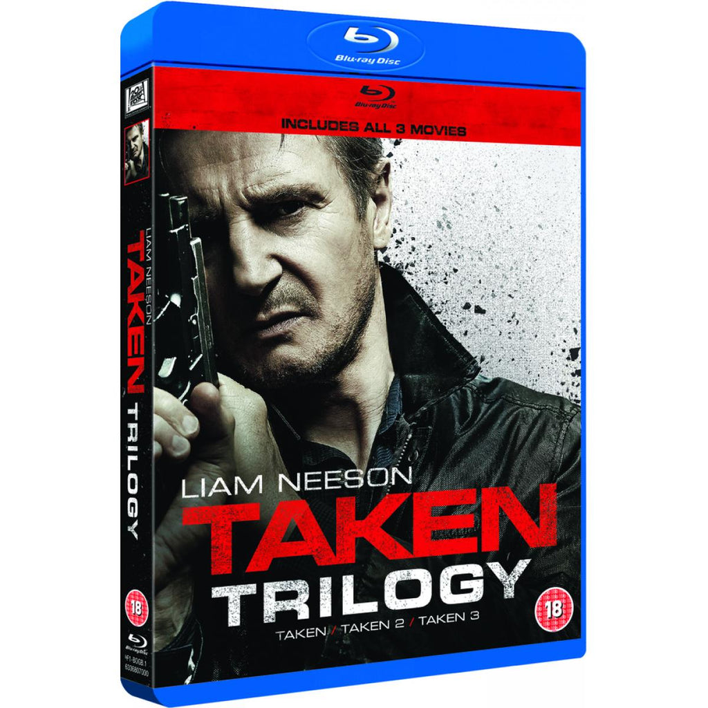 Taken 1 + Taken 2 + Taken 3 Trilogy (Liam Neeson) New Region B Blu-ray ...