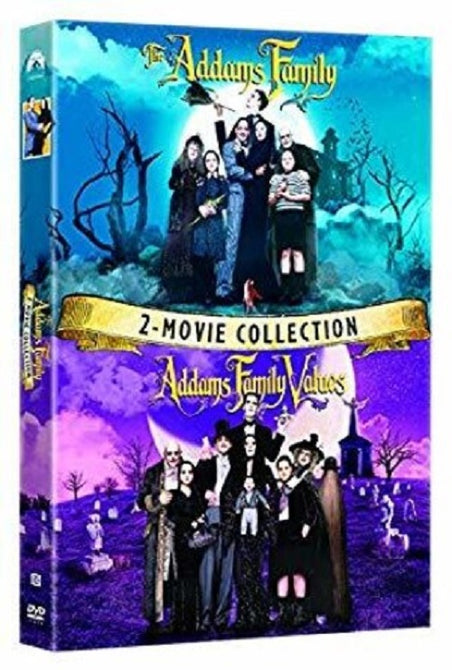 The Addams Family + Addams Family Values 2 Movie Collection New Region ...
