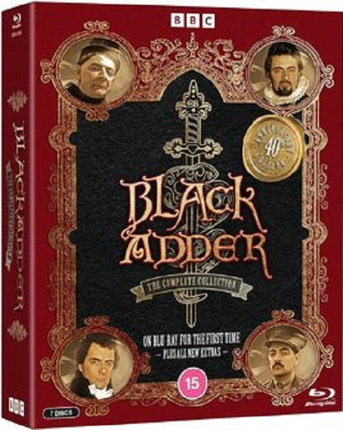The Black Adder Series 1 2 3 4 The Complete Collection Blu-ray Blackad ...