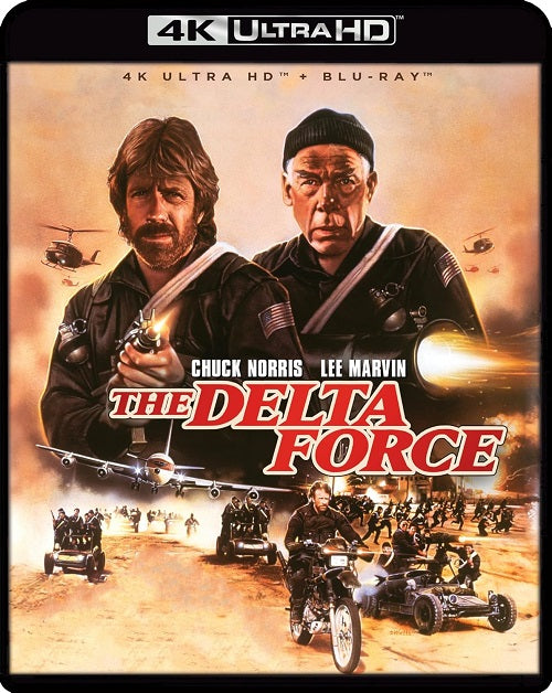 The Delta Force (Chuck Norris Lee Marvin Martin Balsam) 4K Ultra HD Bl ...