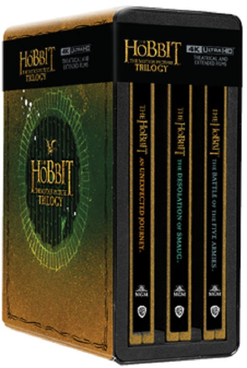 The Hobbit 1 2 3 Trilogy Limited Edition 4K Ultra HD Region B Blu-ray – Kishkash Entertainment