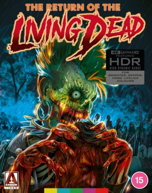 The Return of the Living Dead Limited Edition 4K Ultra HD Reg B Blu-ra ...