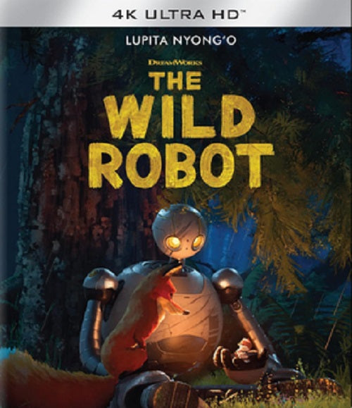 The Wild Robot (Lupita Nyong'o Pedro Pascal) 4K Ultra HD New Region B ...