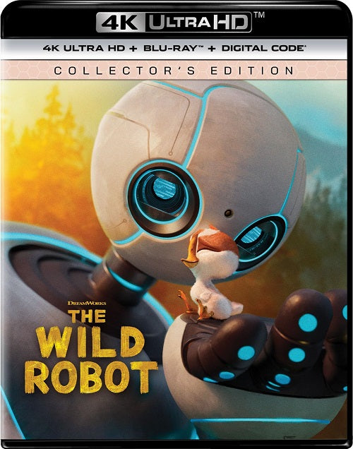 The Wild Robot (Chris Sanders) New 4K Ultra HD Blu-ray + Digital ...