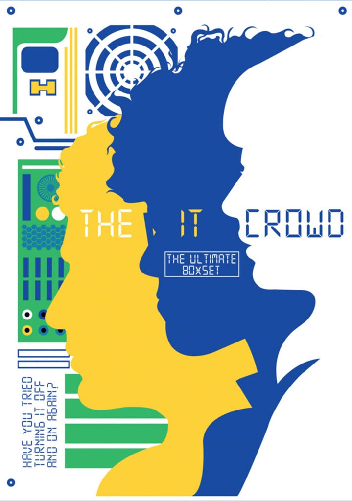 The IT Crowd Series 1-4 Ultimate Boxset Season 1 2 3 4 New Region 2 5x ...