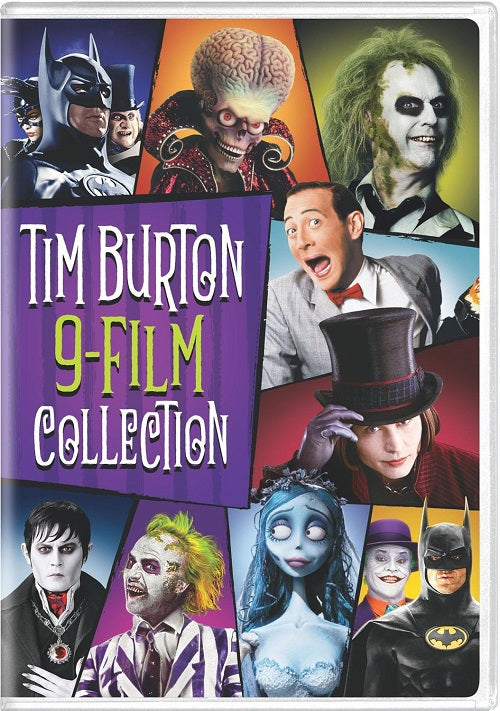 Tim Burton 9 Film Collection (Catherine O'Hara Willem Dafoe) New DVD P ...