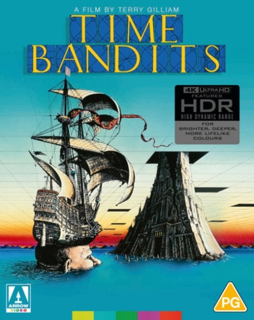 Time Bandits (John Cleese) Limited Edition New 4K Ultra HD Region B Bl ...