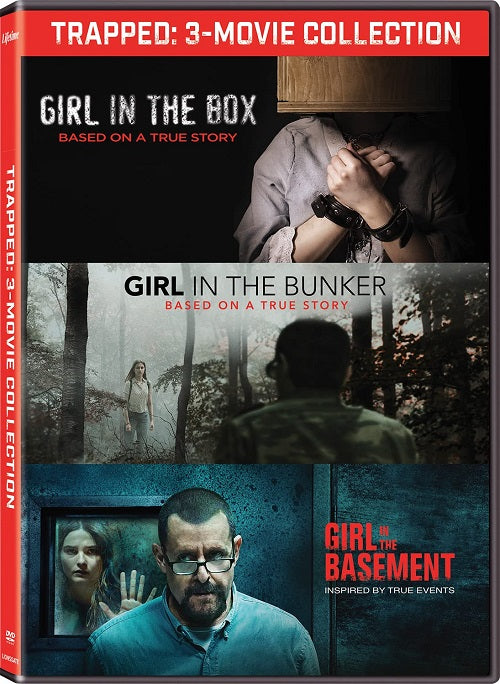 Trapped 3 Film Collection Girl in the Box + In the Bunker + In the Bas ...