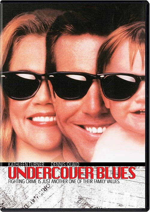 Undercover Blues (Kathleen Turner Dennis Quaid Fiona Shaw) New DVD Pre ...