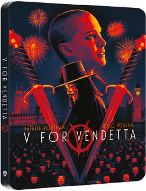 V For Vendetta Limited Edition 4K Ultra HD Region B Blu-ray + Steelboo ...