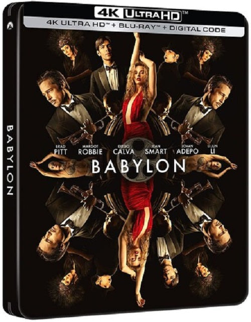 Babylon Brad Pitt Limited Edition 4K Mastering Blu-ray Steelbook IN ST – Kishkash Entertainment