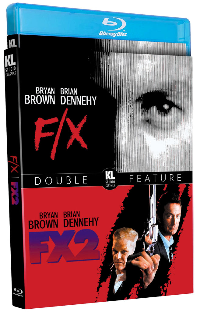 F/ X 1 + FX2 Double Feature Bryan Brown Brian Dennehy FX Region A Blu ...