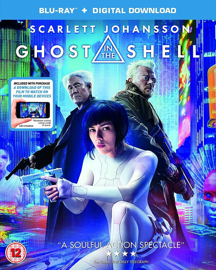 Ghost in the Shell (Scarlett Johansson) New Region B Blu-ray – Kishkash ...