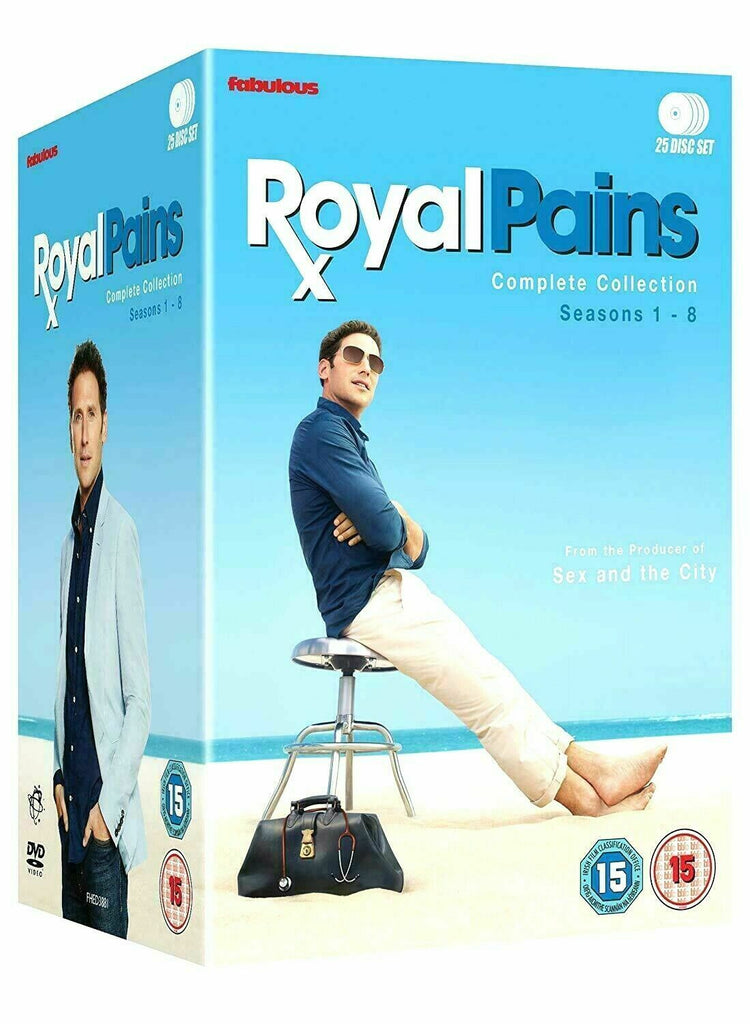 Royal Pains The Complete Collection 1 - 8 Season 1 2 3 4 5 6 7 8 Regio – Kishkash Entertainment