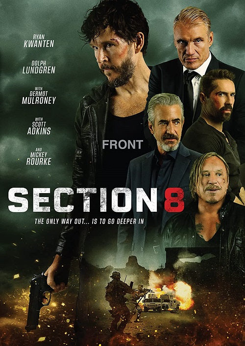 Section Eight (Scott Adkins Ryan Kwanten Mickey Rourke) 8 New DVD ...