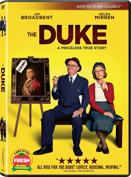 The Duke (Jim Broadbent Helen Mirren Matthew Goode Aimee Kelly) New DV ...