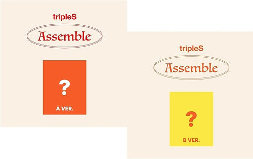 Triples Assemble Random Cover New CD + Sticker + Booklet + Poster ...