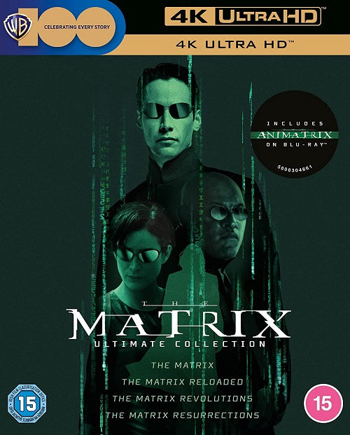 Ultimate Matrix Reloaded Revolutions Resurrection Collection 4K Ultra ...